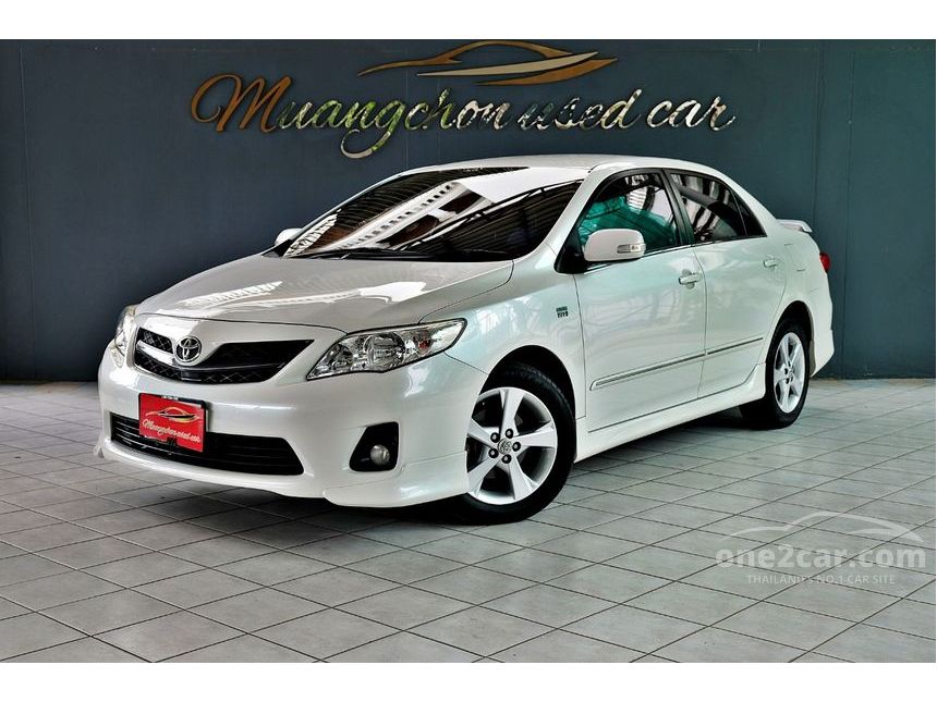 Toyota Corolla Altis 2012 G 2.0 in ภาคตะวันออก Automatic Sedan สีขาว ...