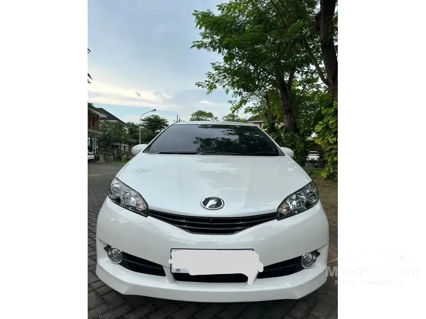 Jual Mobil Toyota Wish 2009 X 1.8 di Jawa Timur Automatic MPV Putih Rp ...