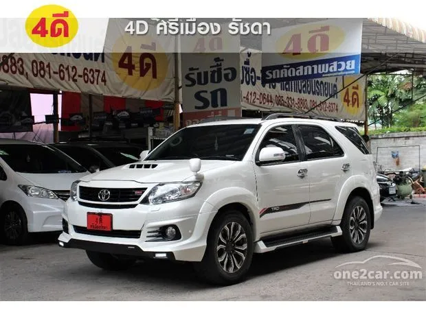Toyota Fortuner 3.0 TRD Sportivo 4WD มือสอง ราคาดี สภาพสวย | One2car