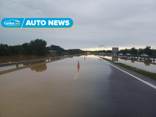 Southbound lane NSE Jitra shut down due to flood - Auto News | Carlist.my