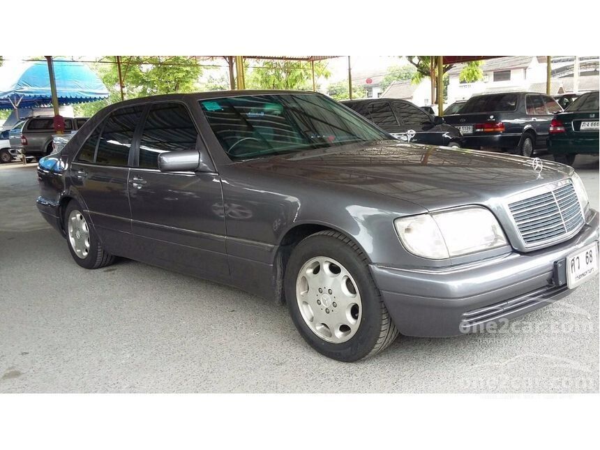Mercedes-Benz S280 1998 W140 (ปี 91-98) 2.8 เกียร์อัตโนมัติ สีเทา ...