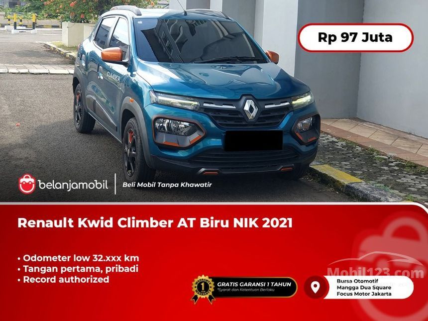 Jual Mobil Renault Kwid 2021 Climber 1.0 di DKI Jakarta Automatic ...
