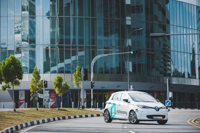 World's First Driverless Taxi Takes To The Streets Of Singapore - Auto ...