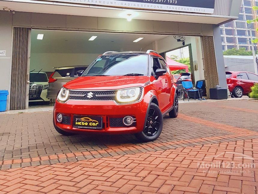 Jual Mobil Suzuki Ignis 2018 GX 1.2 di Banten Automatic Hatchback Merah ...