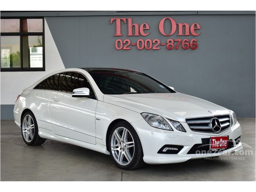 Mercedes-Benz E250 CGI AMG 2011 Avantgarde Sports 1.8 in กรุงเทพและปริมณฑล Automatic Coupe สีขาว ...