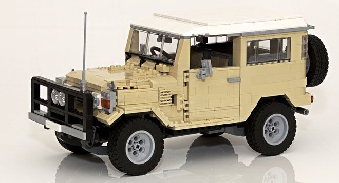 Fancy A Lego Toyota Land Cruiser? Here's How You Can Make It Happen ...
