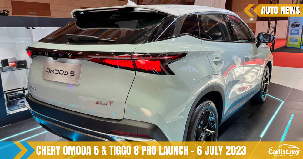 Chery Omoda 5 and Tiggo 8 Pro ready for Malaysian launch in July ...