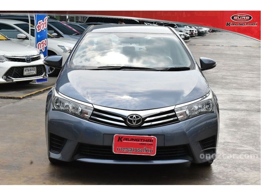 Toyota Corolla Altis 2016 G 1.6 in กรุงเทพและปริมณฑล Automatic Sedan สี ...