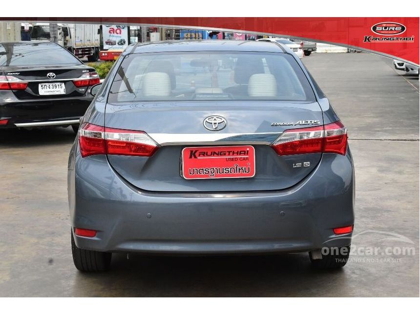 Toyota Corolla Altis 2016 G 1.6 in กรุงเทพและปริมณฑล Automatic Sedan สี ...