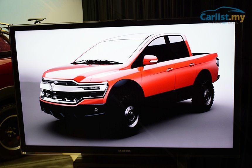 This Is The Proton Pickup Truck Concept At Alami Proton Carnival 2015 ...