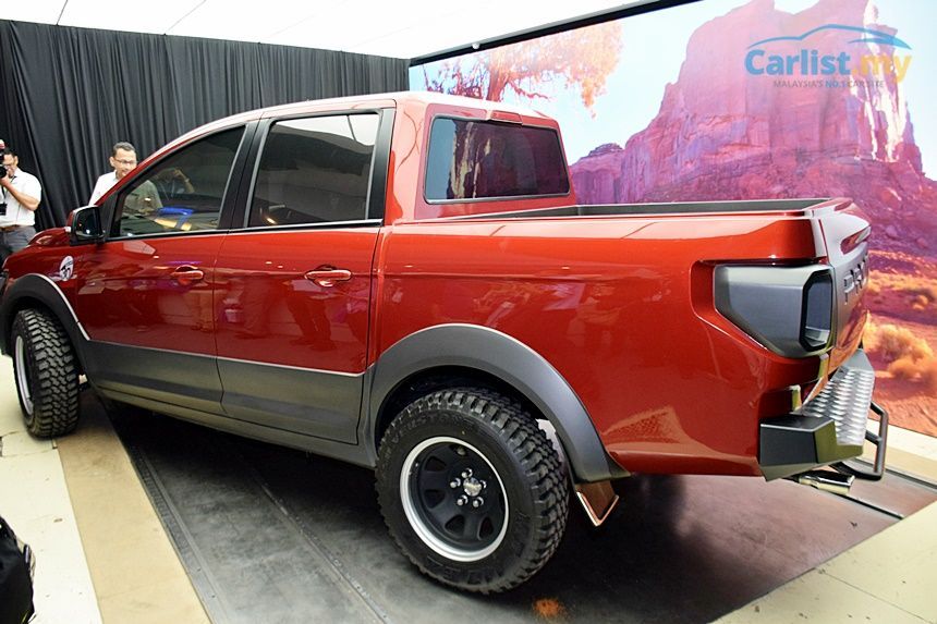This Is The Proton Pickup Truck Concept At Alami Proton Carnival 2015 ...