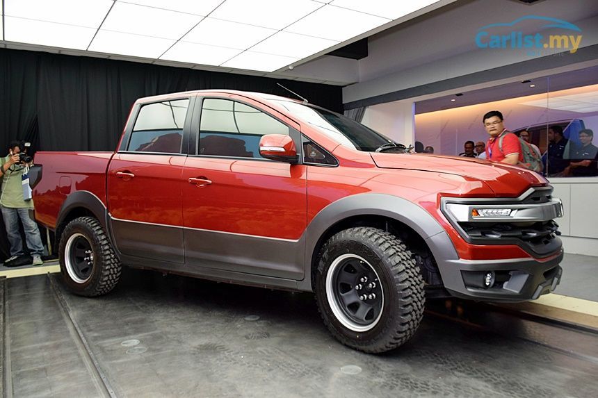 This Is The Proton Pickup Truck Concept At Alami Proton Carnival 2015 ...
