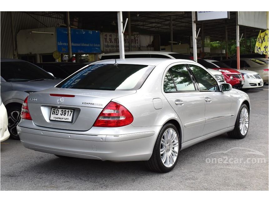 Mercedes-Benz E200 Kompressor 2004 W211 (ปี 03-09) Elegance 1.8 เกียร์ ...