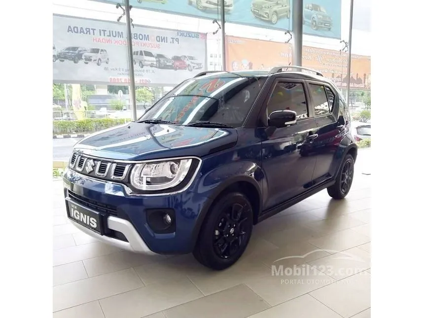 Jual Mobil Suzuki Ignis 2021 GX 1.2 di Banten Automatic Hatchback Biru ...