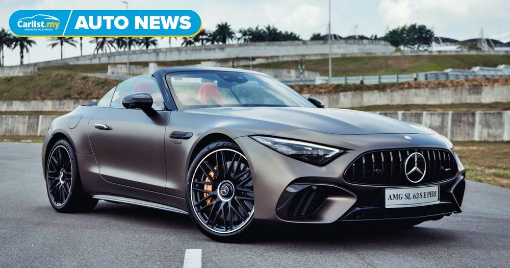 2025 Mercedes-AMG SL 63 S E Performance now in Malaysia with 816PS PHEV ...