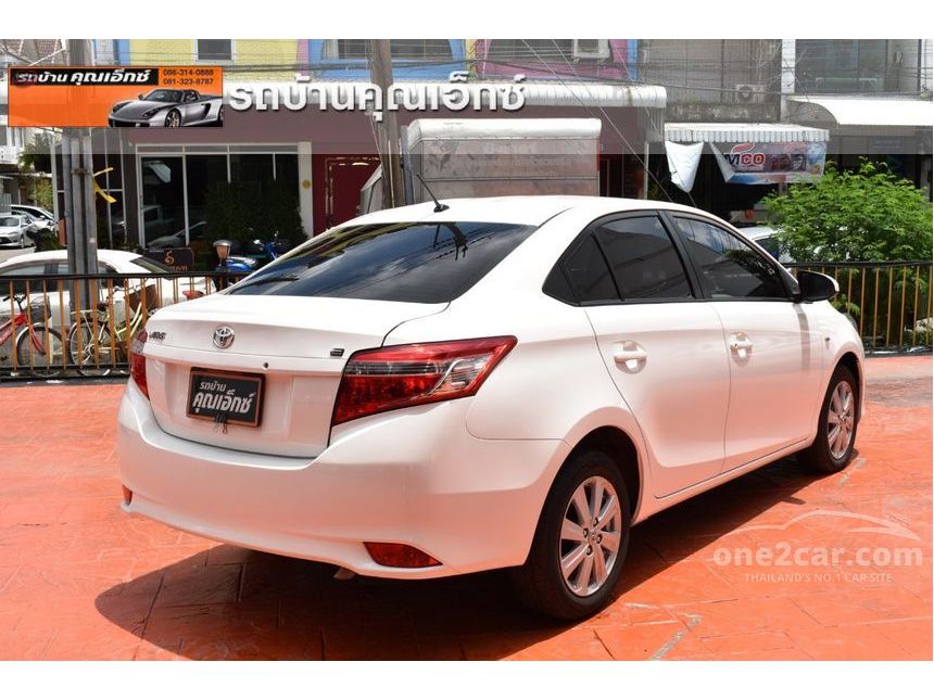 Toyota Vios 2015 E 1.5 in กรุงเทพและปริมณฑล Automatic Sedan สีขาว for ...