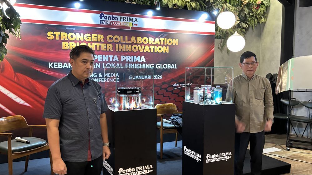 Cat Mobil Lokal Rasa Global, Produk Baru Penta Prima Bikin Finishing ...
