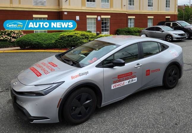 Prius sets new Guinness World Record, coast-to-coast drive with just 2. ...