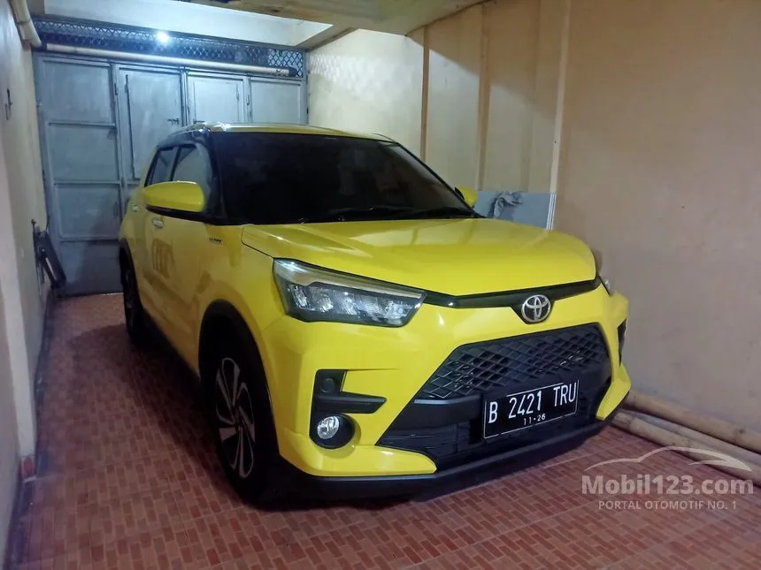Jual Mobil Toyota Raize 2021 G 1.0 di DKI Jakarta Manual Wagon Kuning ...