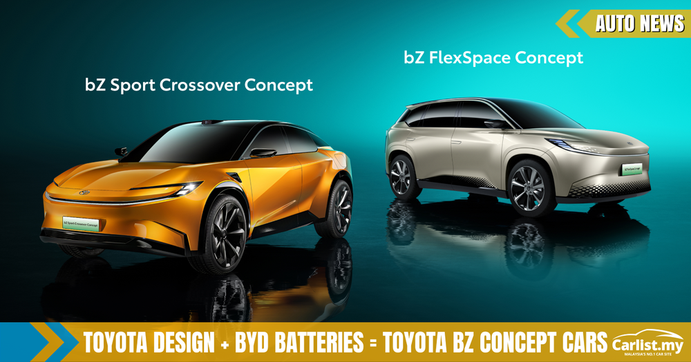 Toyota unveils new bZ concept cars in Shanghai, battery tech from BYD - Auto News | Carlist.my