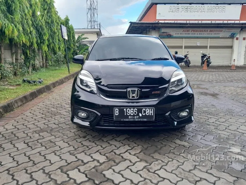 Jual Mobil Honda Brio 2016 RS 1.2 di Banten Automatic Hatchback Hitam ...