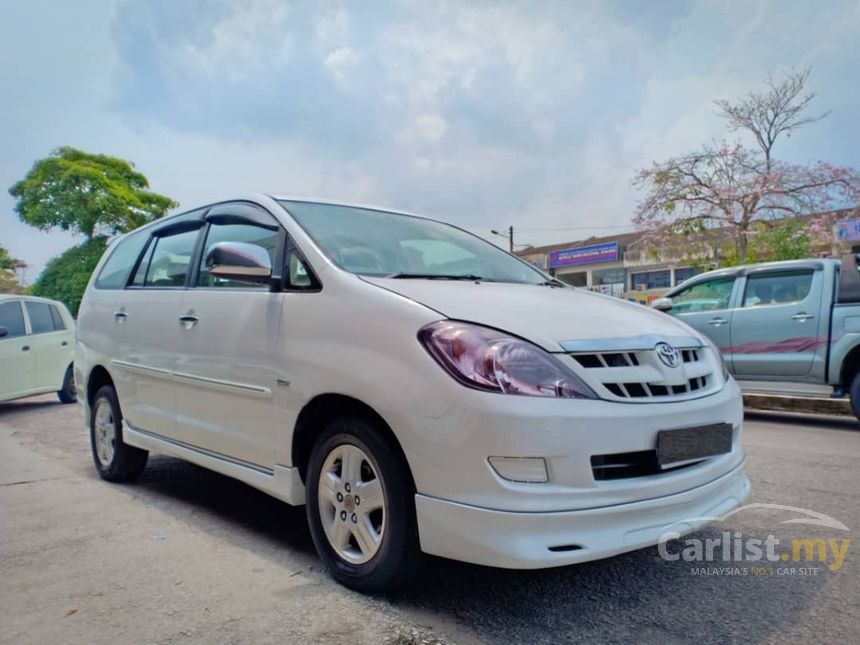 Toyota Innova 2007 G 2.0 in Johor Automatic MPV White for RM 22,800 ...
