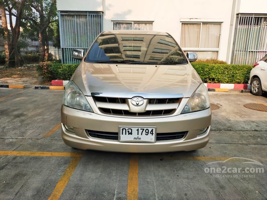 Toyota Innova 2006 V 2.0 in กรุงเทพและปริมณฑล Automatic Wagon สีทอง for ...