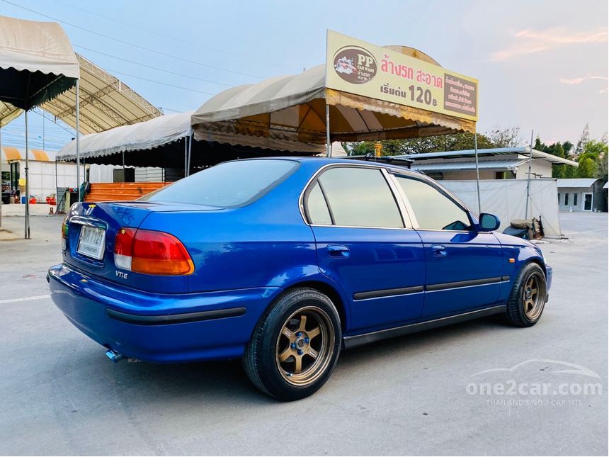 Honda Civic 1998 ตาโต (ปี 96-00) VTi EX 1.6 เกียร์อัตโนมัติ สีน้ำเงิน ...