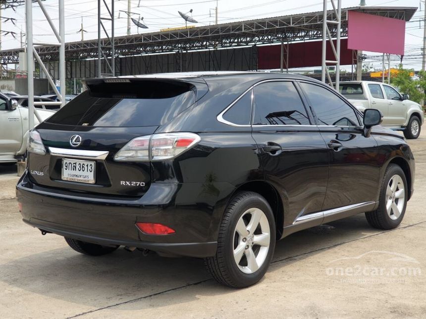 Lexus RX270 2011 Premium 2.7 in กรุงเทพและปริมณฑล Automatic SUV สีดำ ...