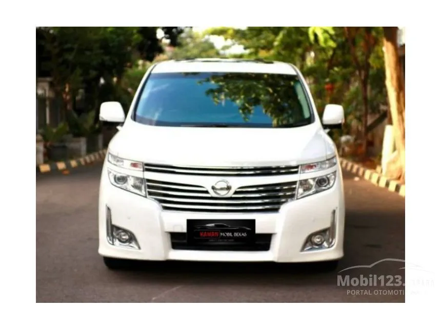 Jual Mobil Nissan Elgrand 2012 Highway Star 3.5 di Banten Automatic MPV Putih Rp 250.000.000 ...