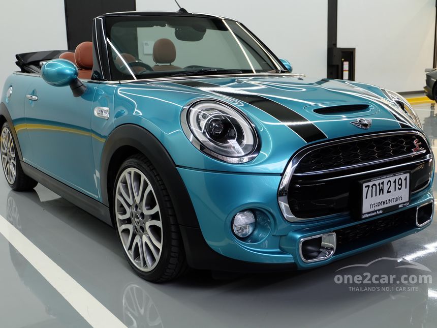 Mini Cooper 2018 F57 Convertible S 2.0 เกียร์อัตโนมัติ สีเขียว ...