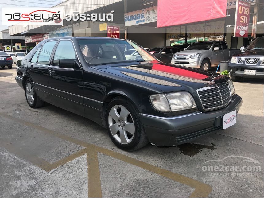 Mercedes-Benz S280 1995 W140 (ปี 91-98) 2.8 เกียร์อัตโนมัติ สีดำ ...