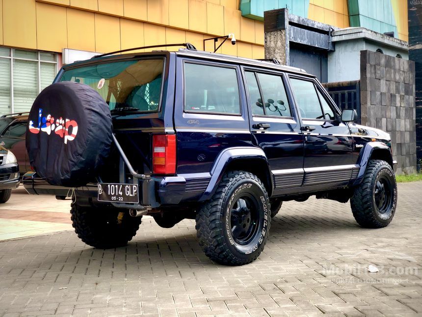 Jual Mobil Jeep Cherokee 1995 4.0 di DKI Jakarta Automatic SUV Biru Rp ...