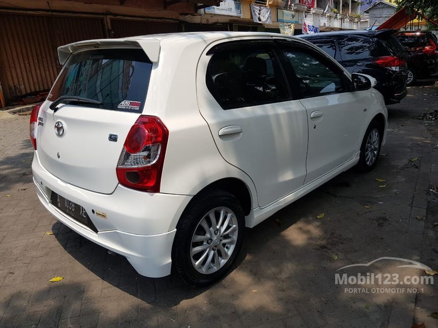 Jual Mobil Toyota Etios Valco 2014 G 1.2 di Banten Manual Hatchback ...