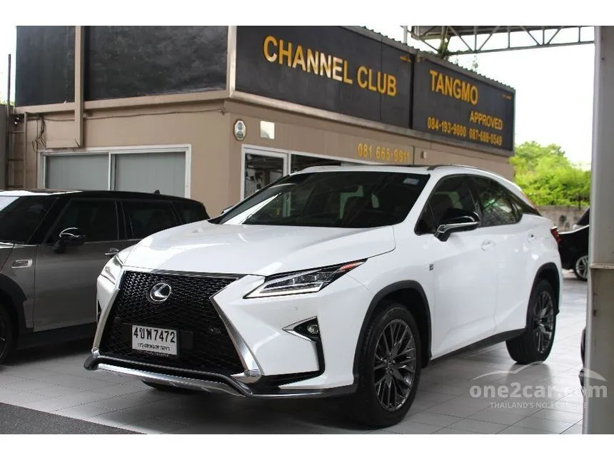 2016 Lexus RX200t 2.0 (ปี 16-22) F-SPORT 4WD SUV มือสอง One2car