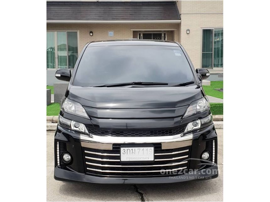 Toyota Vellfire 2014 GS 2.4 in กรุงเทพและปริมณฑล Automatic Wagon สีดำ ...