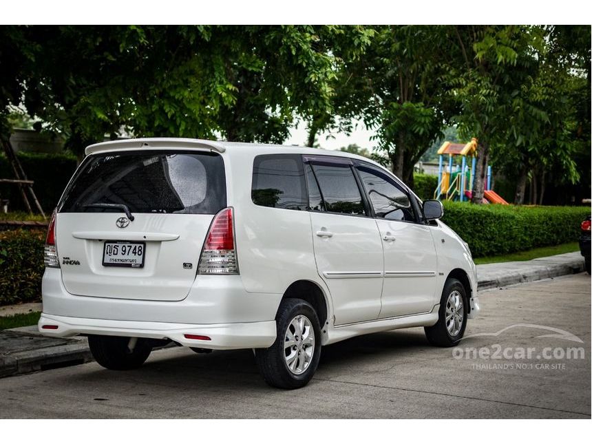 Toyota Innova 2011 G 2.0 in กรุงเทพและปริมณฑล Automatic Wagon สีขาว for ...