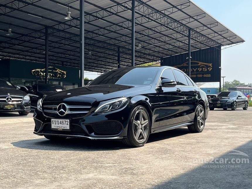 2015 Mercedes-Benz C300 2.1 W205 (ปี 14-22) Blue TEC HYBRID AMG Dynamic ...