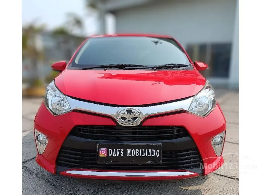 Jual Mobil Toyota Calya 2017 G 1.2 di DKI Jakarta Automatic MPV Merah ...