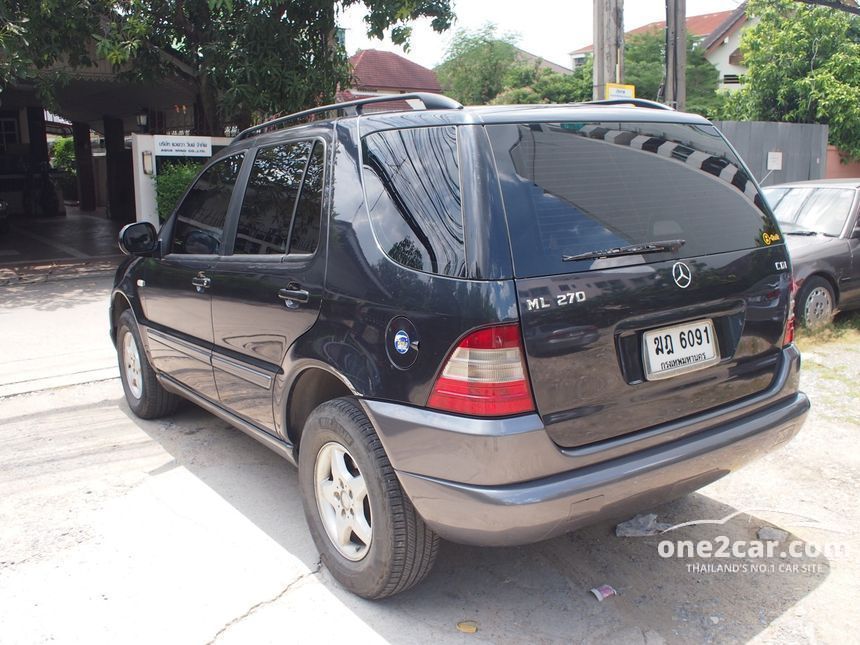 Mercedes-Benz ML270 2001 270 2.7 in กรุงเทพและปริมณฑล Manual SUV สีน้ำ ...