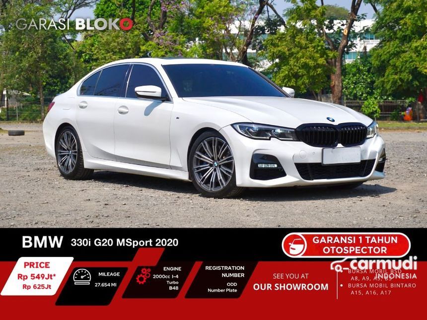 Jual Mobil BMW 330i 2020 M Sport 2.0 di DKI Jakarta Automatic Sedan ...