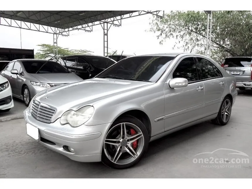 2003 Mercedes-Benz C180 Kompressor 2.0 W203 (ปี 01-07) Elegance Sedan ...