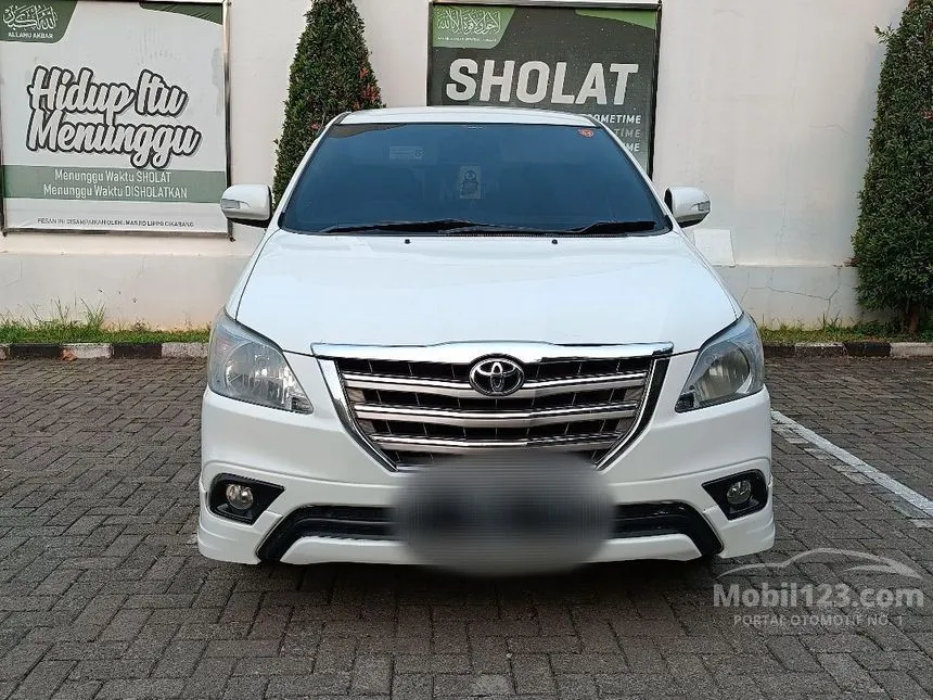 Jual Mobil Toyota Kijang Innova 2013 G Luxury 2.0 di Banten Automatic MPV Putih Rp 179.250.000 ...