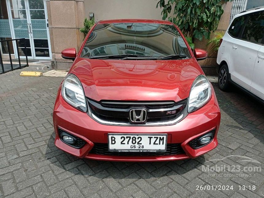 Jual Mobil Honda Brio 2018 RS 1.2 di DKI Jakarta Manual Hatchback Marun ...