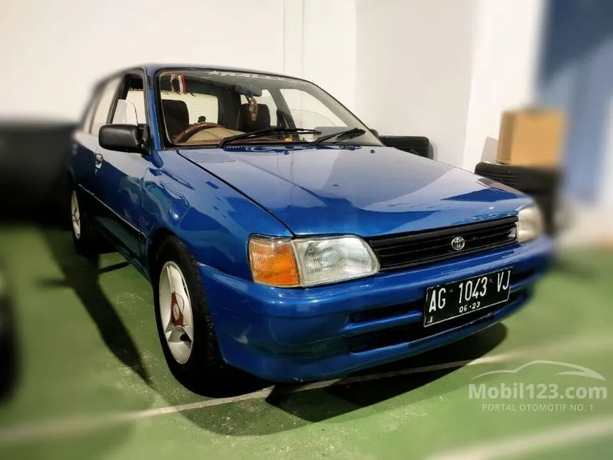 Jual Mobil Toyota Starlet 1991 1.3 di Jawa Timur Manual Hatchback Biru ...