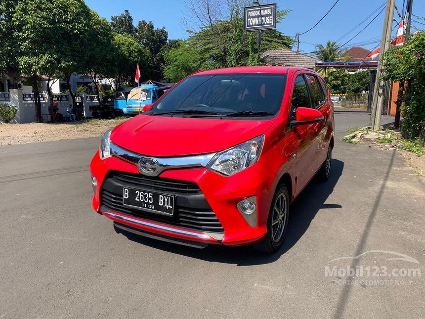 Jual Mobil Toyota Calya 2018 G 1.2 di DKI Jakarta Automatic MPV Merah ...