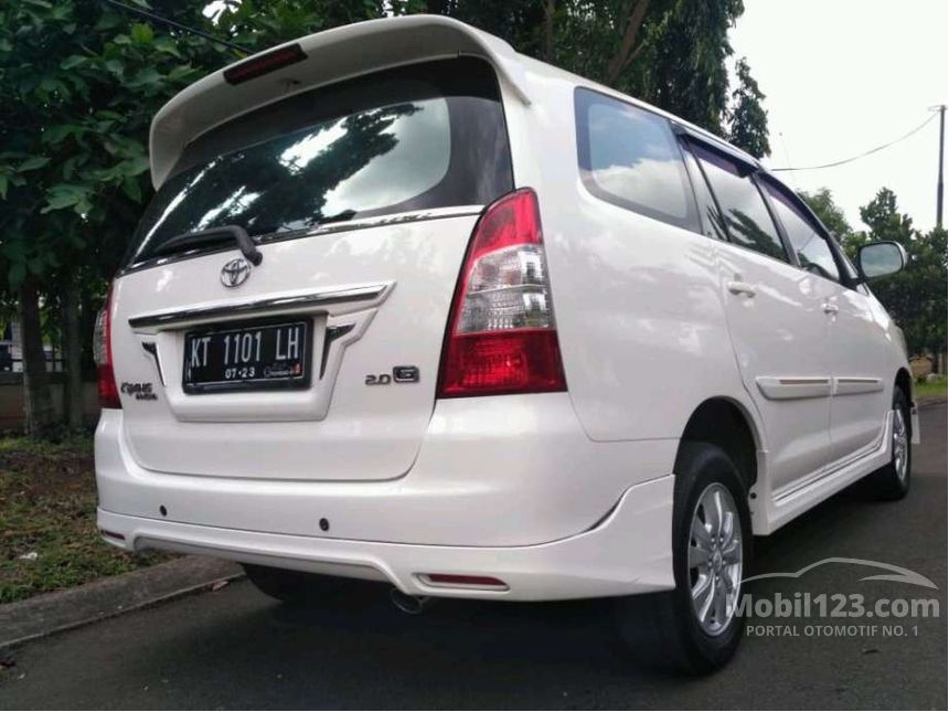 Jual Mobil Toyota Kijang Innova 2012 G Luxury 2.0 di Banten Automatic ...