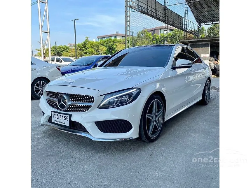 2016 Mercedes-Benz C300 2.1 W205 (ปี 14-22) Blue TEC HYBRID AMG Dynamic ...