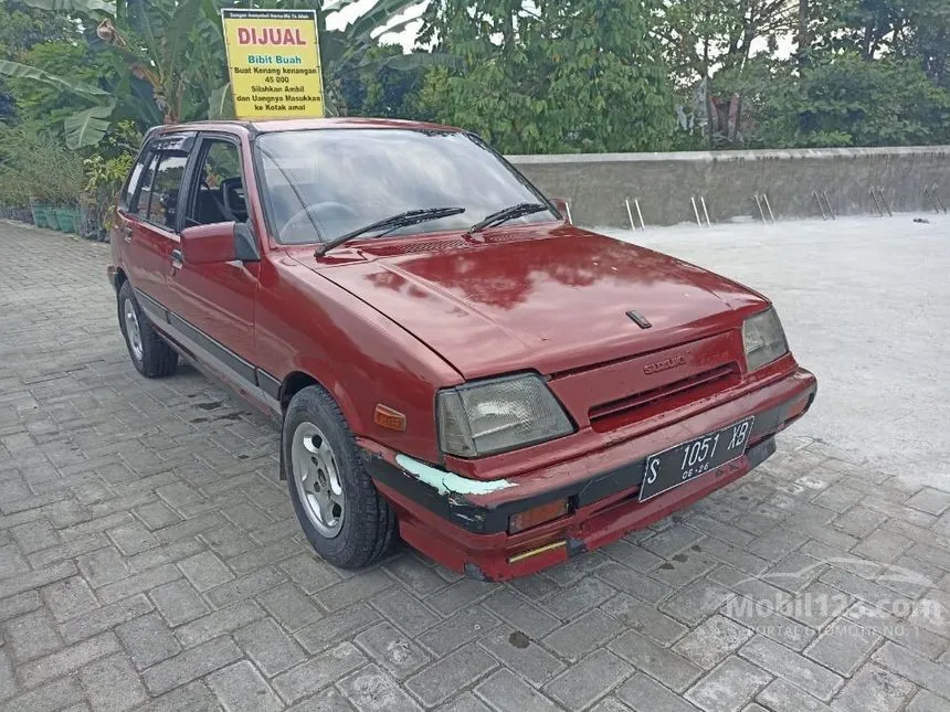 Jual Mobil Suzuki Forsa 1989 1.0 di Jawa Timur Manual Hatchback Merah ...