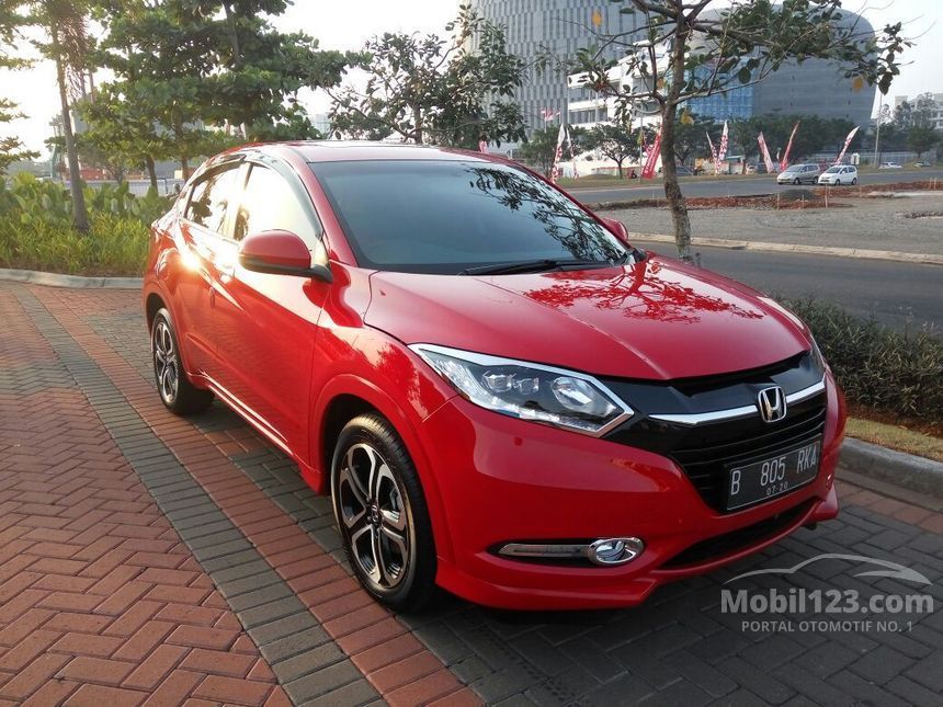Jual Mobil Honda HR-V 2015 Prestige 1.8 di Banten Automatic SUV Merah ...